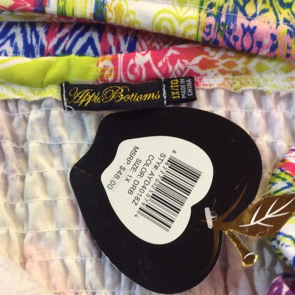 Apple Bottoms | Dresses | Free Gift Nwt Apple Bottom Color Dress Plus ...